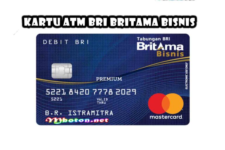 10 Jenis Kartu ATM BRI Fitur Keunggulan Dan Biaya Adminnya - Mboton