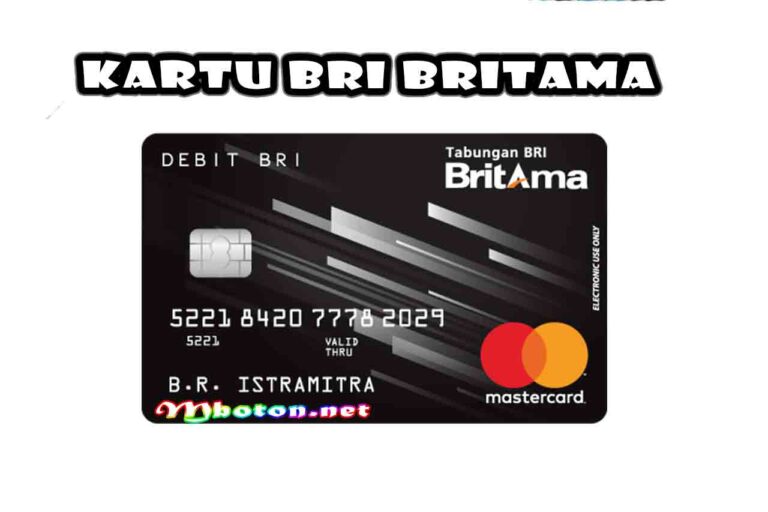 10 Jenis Kartu ATM BRI Fitur Keunggulan Dan Biaya Adminnya - Mboton