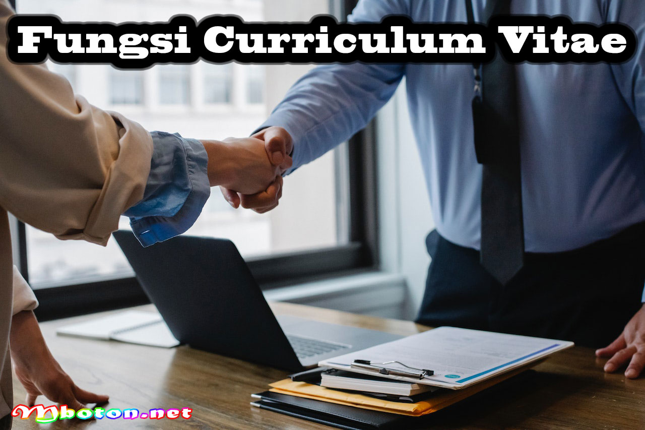 Panduan Curriculum Vitae CV Jenis, Membuat, Format & Contoh - Mboton