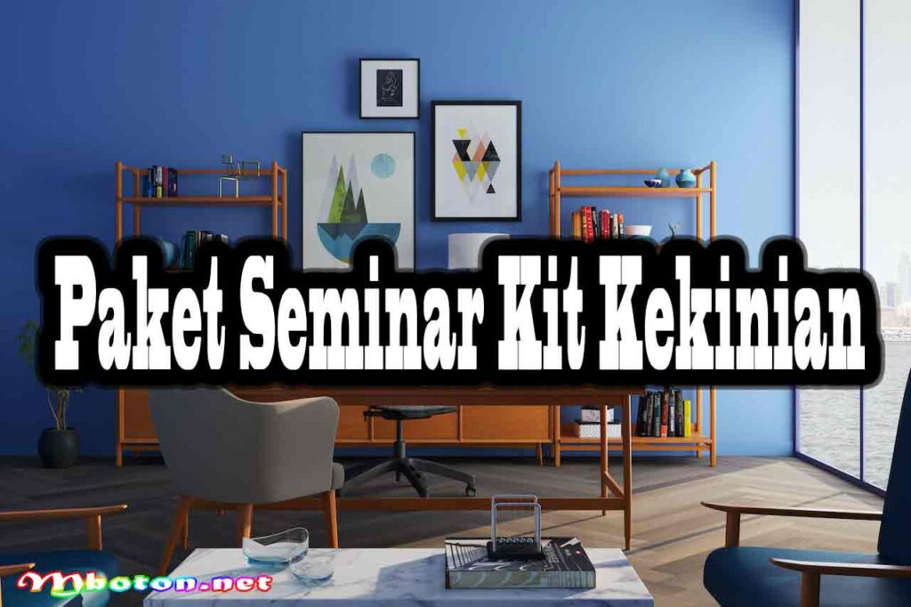 Souvenir Seminar Kit Paket Kekinian Contoh Unik Eksklusif - Mboton