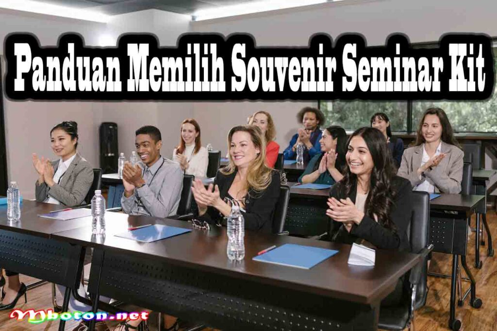 Souvenir Seminar Kit Paket Kekinian Contoh Unik Eksklusif - Mboton
