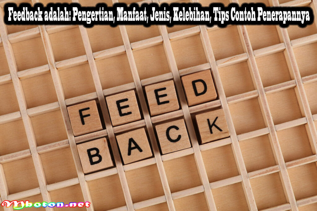 Feedback Adalah: Pengertian, Manfaat, Jenis, Kelebihan, Tips Contoh ...