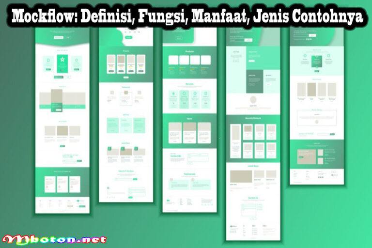 Mockflow: Definisi, Fungsi, Manfaat, Jenis Contohnya - Mboton