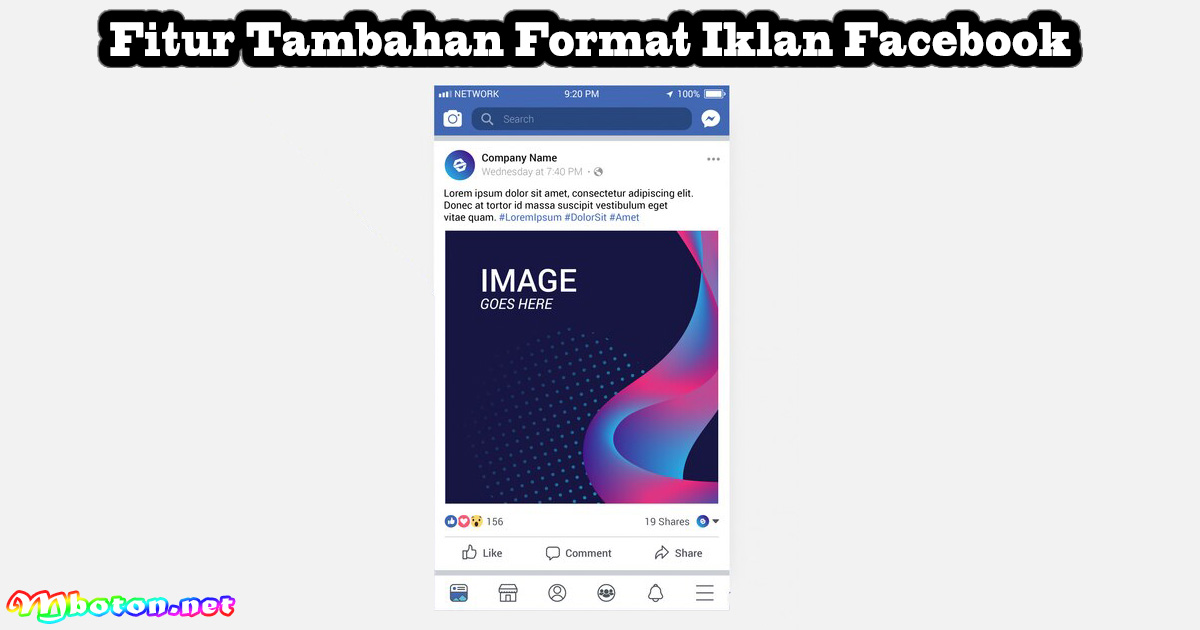 Temukan Jenis Dan Format Iklan Facebook Bisnis Efektif - Mboton