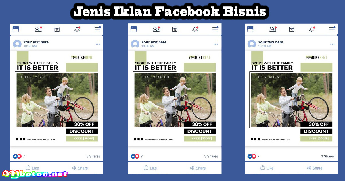 Temukan Jenis Dan Format Iklan Facebook Bisnis Efektif - Mboton