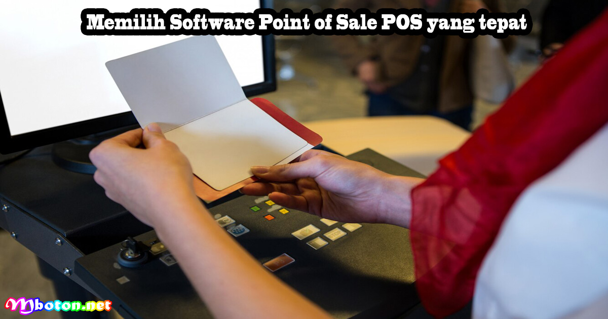 Software Point Of Sale (POS) Toko Ritel Dan Grosir - Mboton