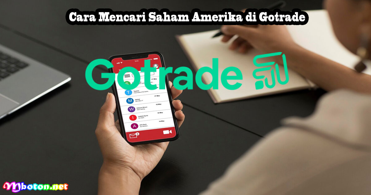 Cara Menggunakan Aplikasi Gotrade Beli Saham Amerika - Mboton