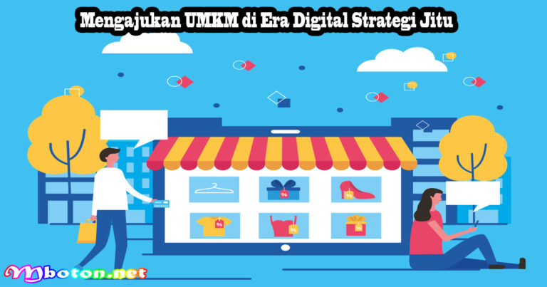 Mboton - Digital Marketing & Business Solution Concept