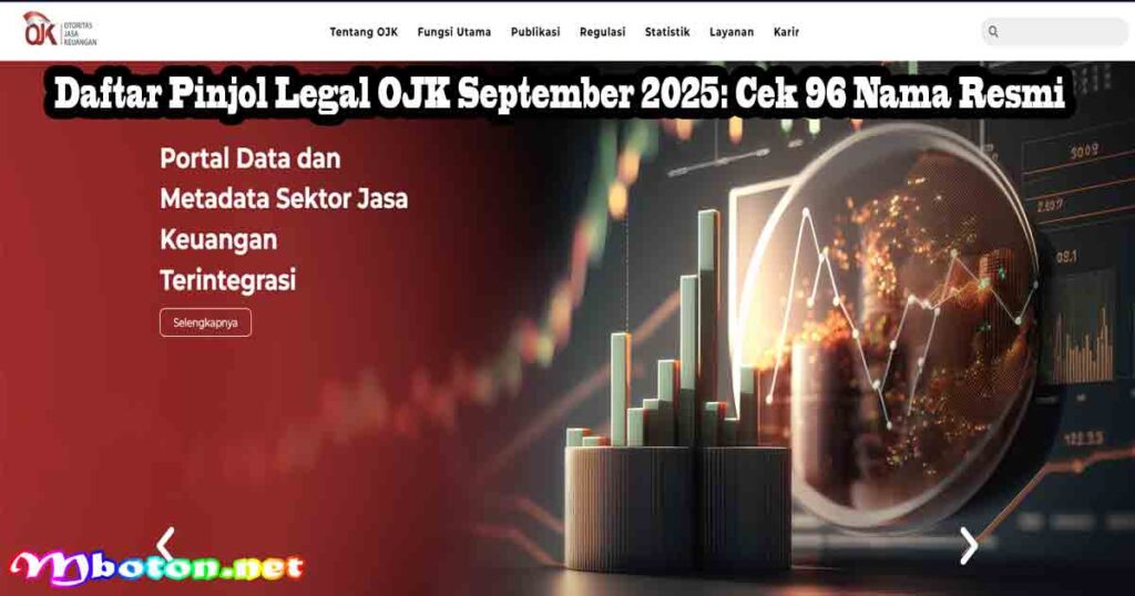Daftar Pinjol Legal OJK September 2025: Cek 96 Nama Resmi - Mboton