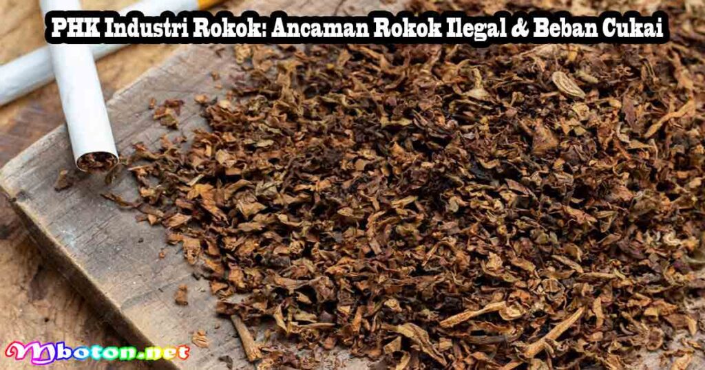 PHK Industri Rokok: Ancaman Rokok Ilegal & Beban Cukai - Mboton